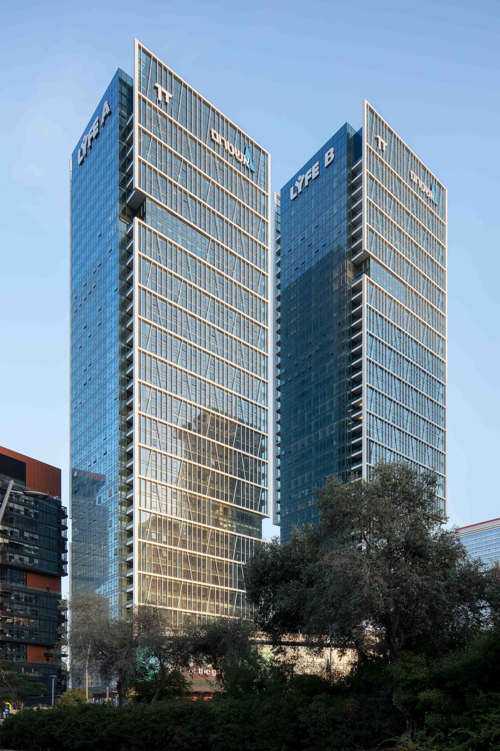 פרויקט LYFE באזור העסקים המתחדש בבני ברק | אלוג'י